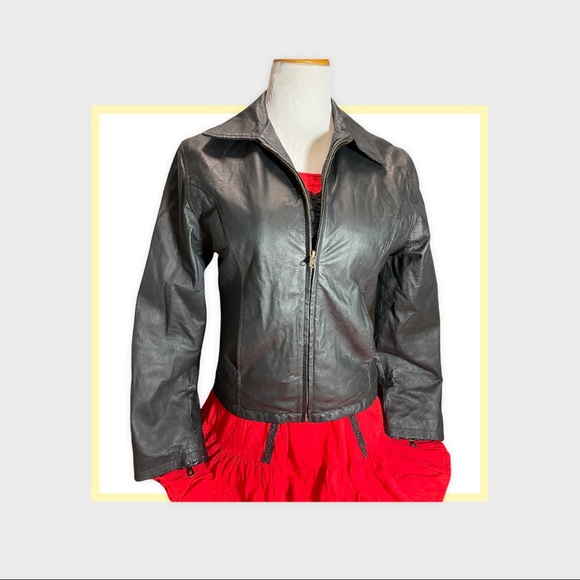 KC Collections | Jackets & Coats | Kc Collection Ladies Leather Jacket ...